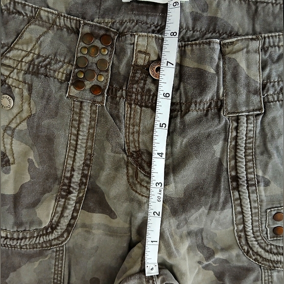 lotus | Pants & Jumpsuits | Vintage Low Rise Camo Pants With Drawstring ...